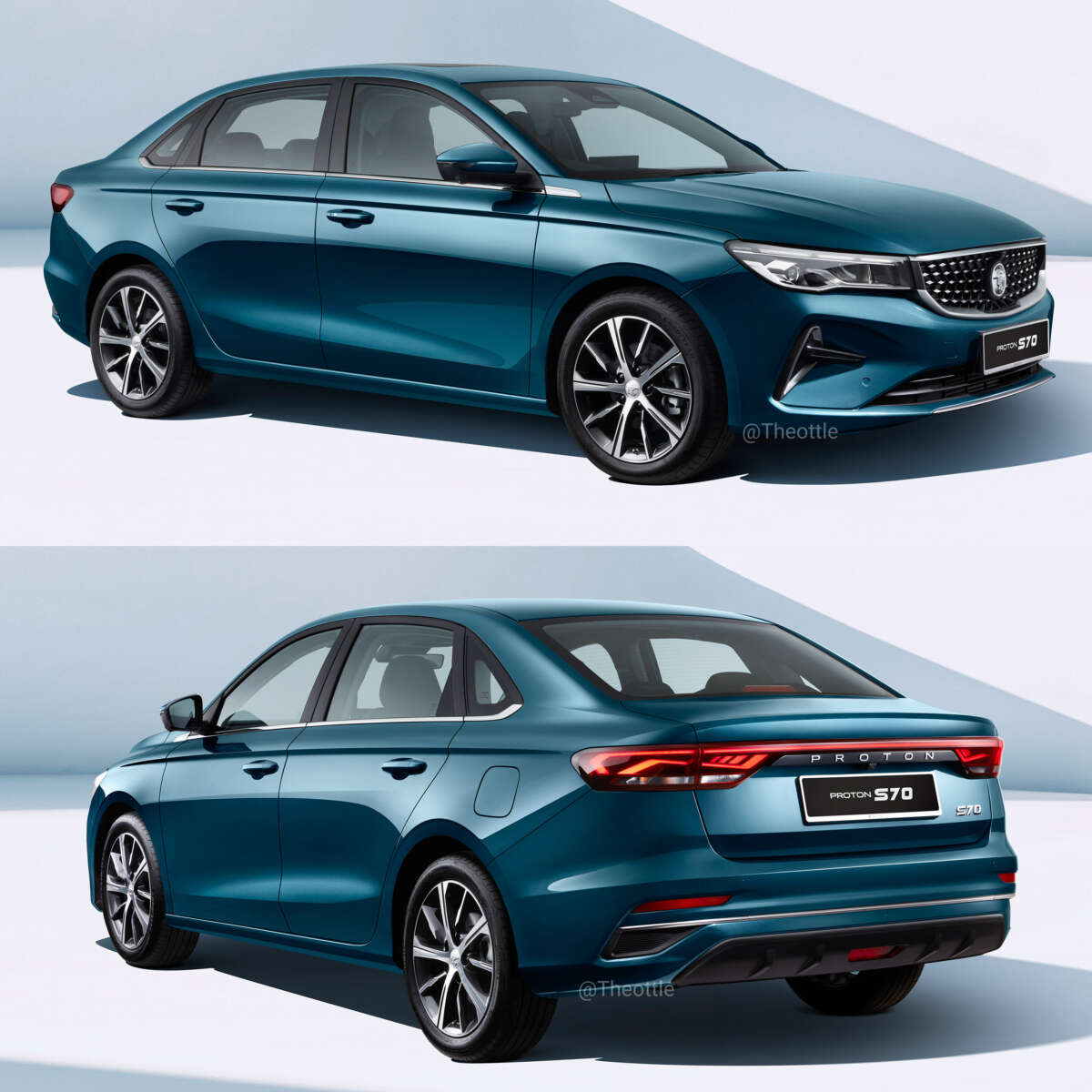 Proton S70 Sedan Production Has Started 1 5l Turbo Dct C Segment