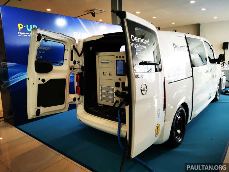 Power-Up Tech NazaMax Malaysia mobile EV charging van-04 - Paul Tan's ...
