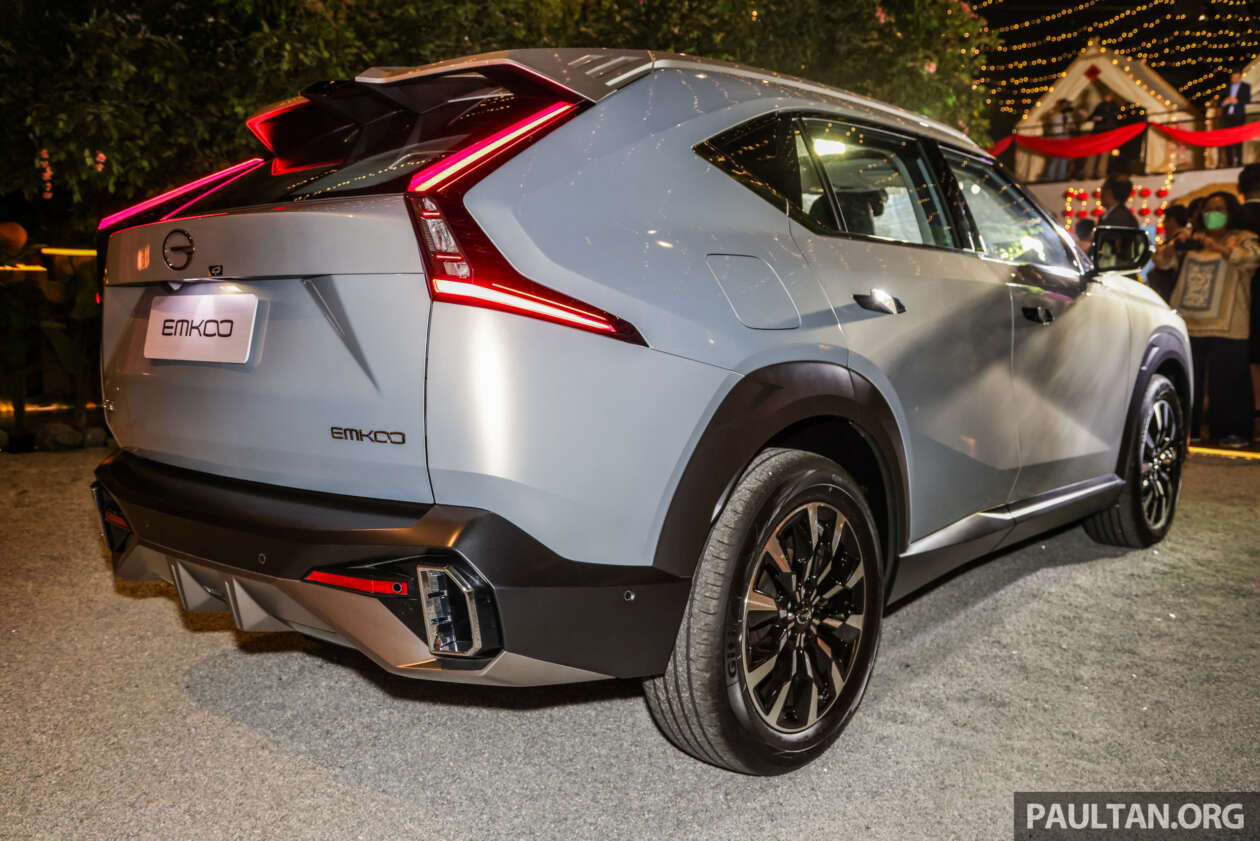 2024 GAC Emkoo previewed in Malaysia: C-segment SUV larger than X70 ...
