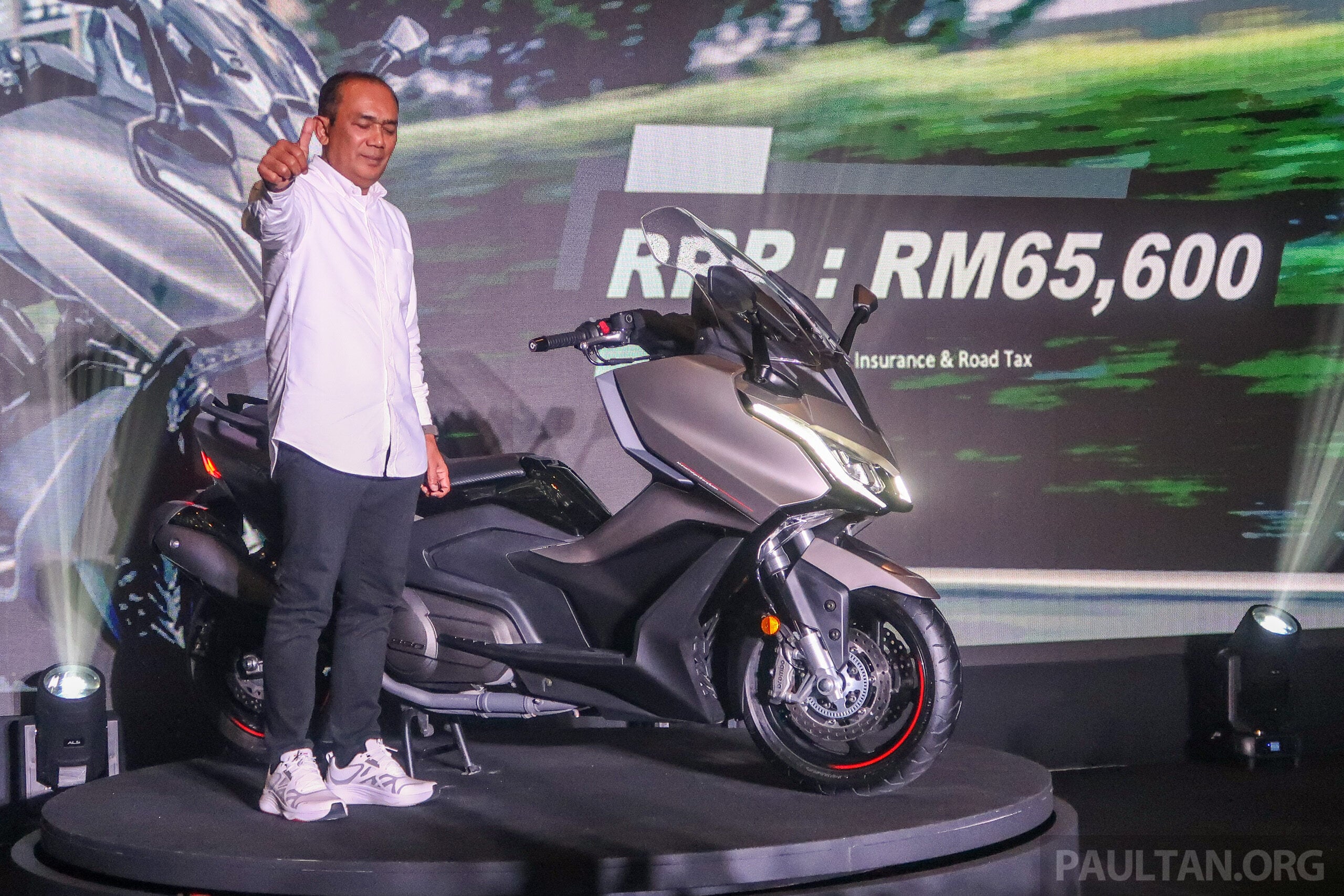 Kymco AK550 2024 Malaysia launch BM-1 - Paul Tan's Automotive News