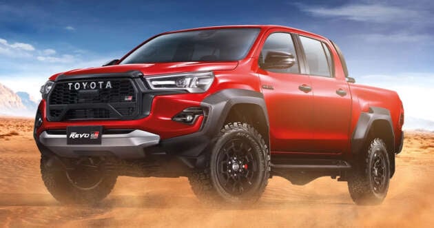 Toyota Hilux Revo GR Sport Wide Tread di Thailand - kit badan lebar ...