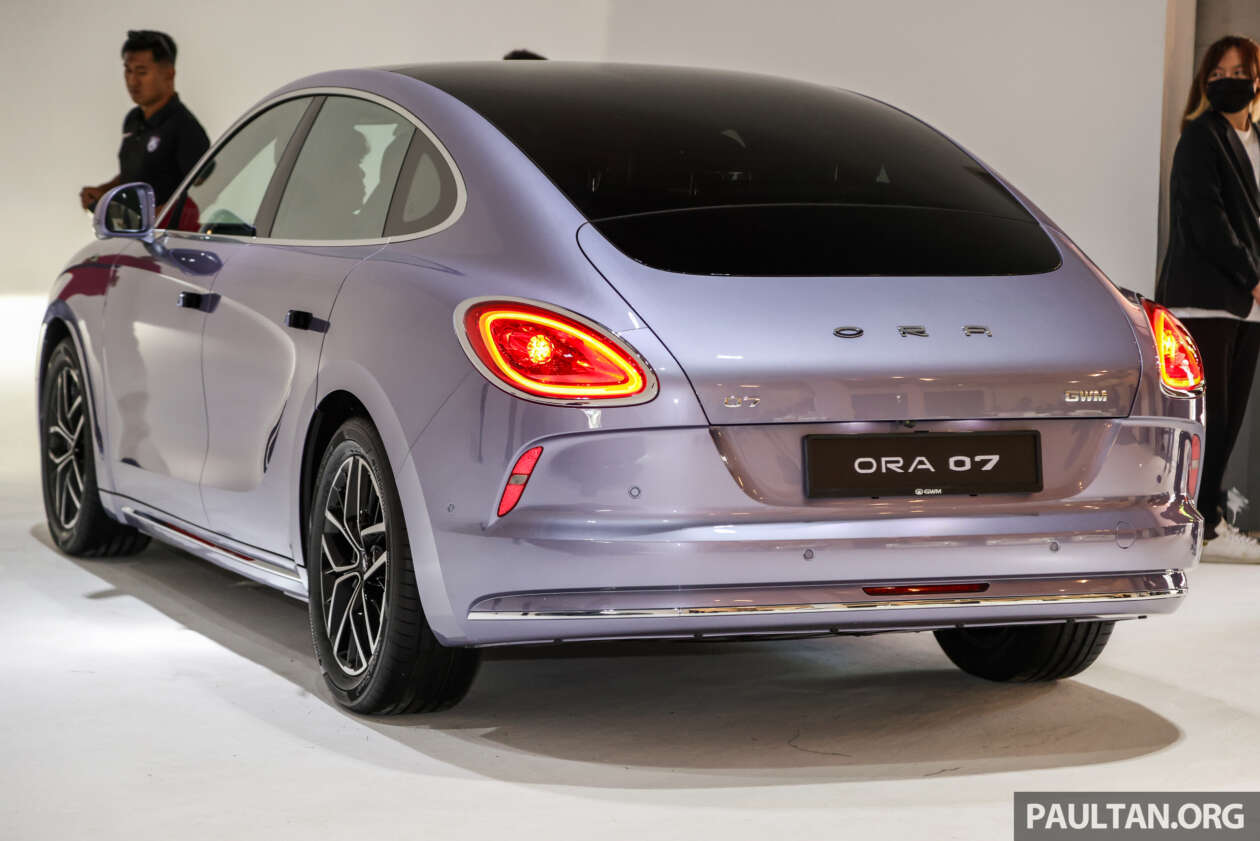 GWM Ora 07 launched in Malaysia – electric sedan with up to 408 PS, 640 ...