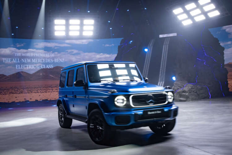 2024 Mercedes-Benz G580 with EQ Tech world debut event-6 - Paul Tan's ...