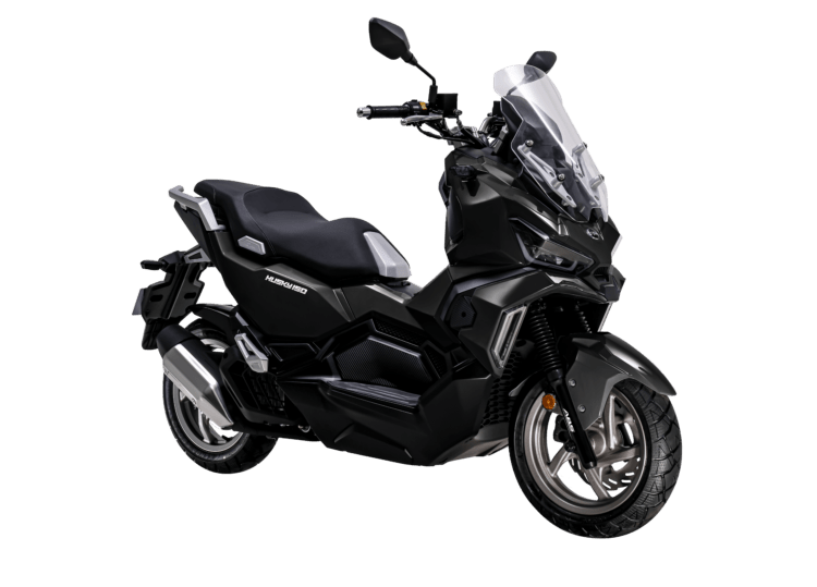2024 SYM Husky 150 Ebony Black Malaysia - 2 - Paul Tan's Automotive News