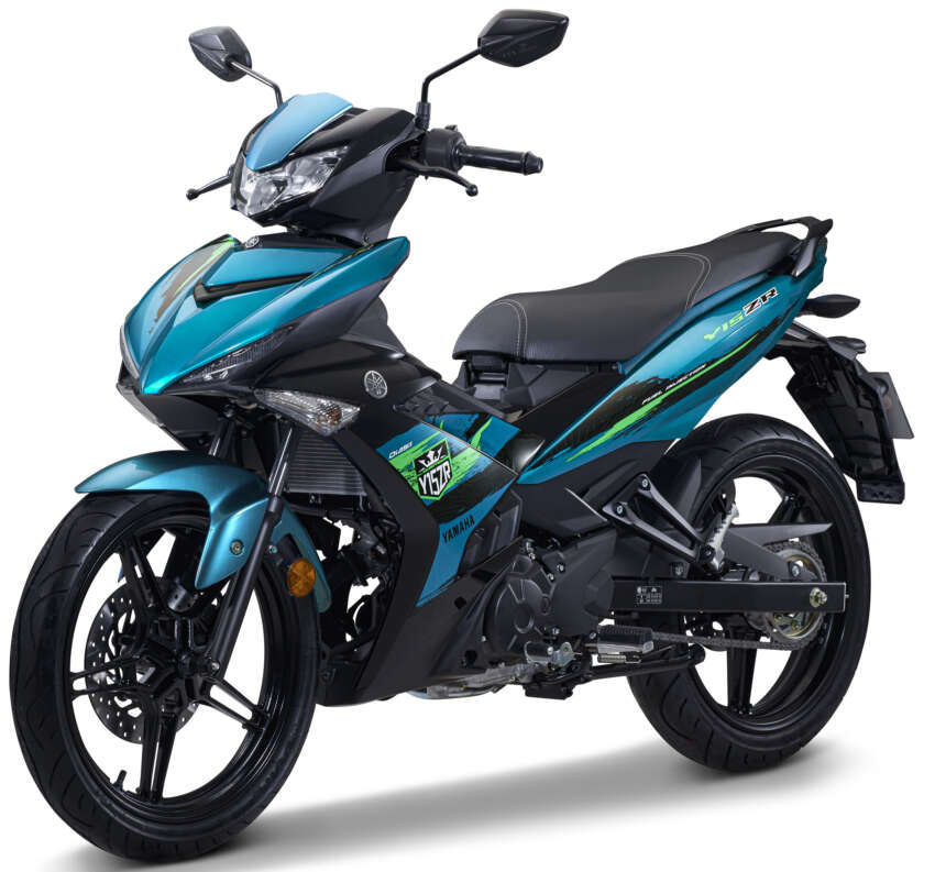 2024 Yamaha Y15ZR Malaysia Cyan - 1 - Paul Tan's Automotive News