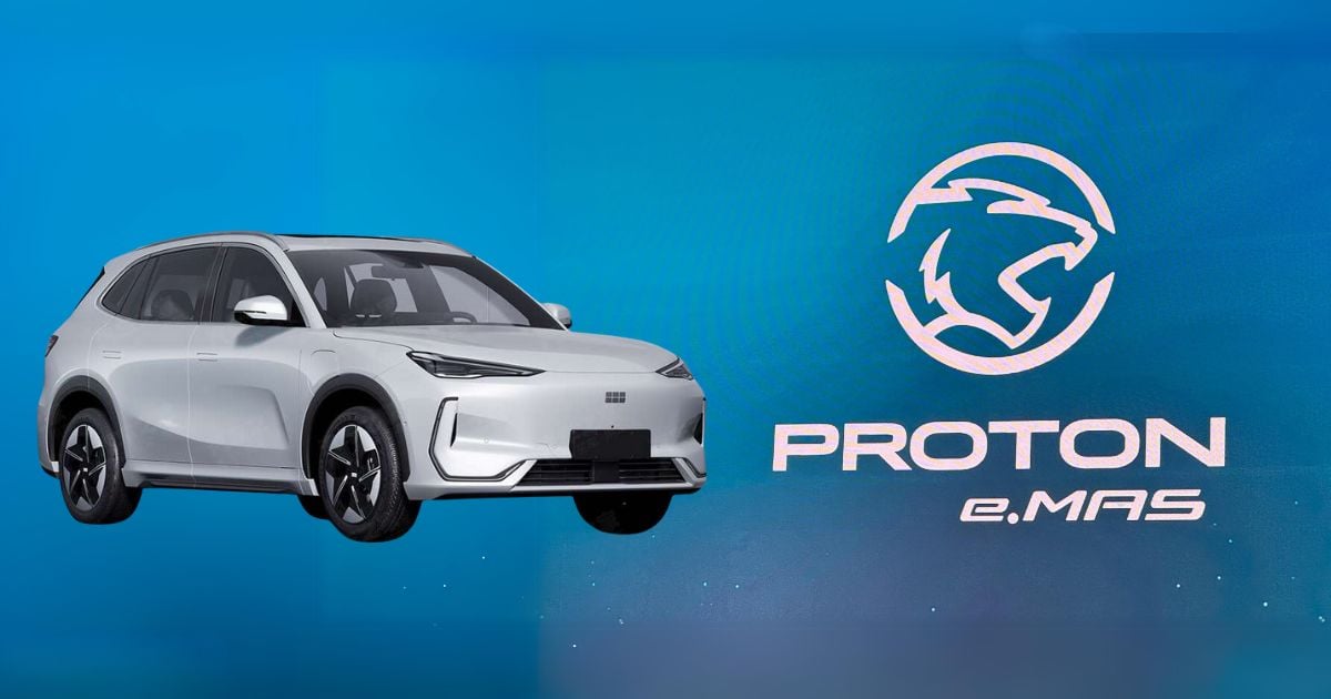 Proton eMAS dan logo EV didedahkan — model pertama EV Malaysia akan ...