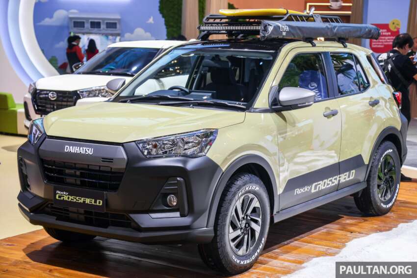 Daihatsu Rocky Crossfield di GIIAS 2024 – kembar Ativa bergaya ranggi ...