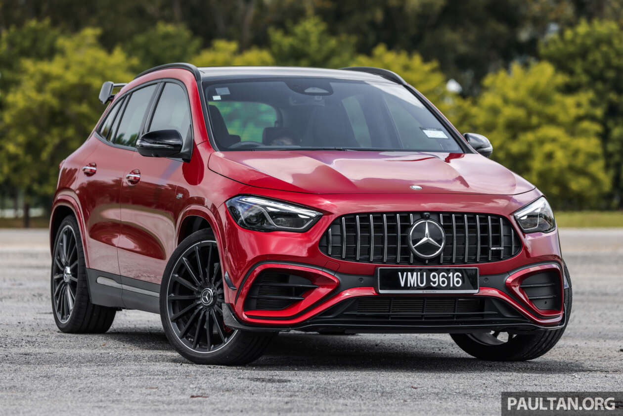 2024 Mercedes-AMG GLA45S 4Matic+ facelift in Malaysia gallery – 421 PS ...