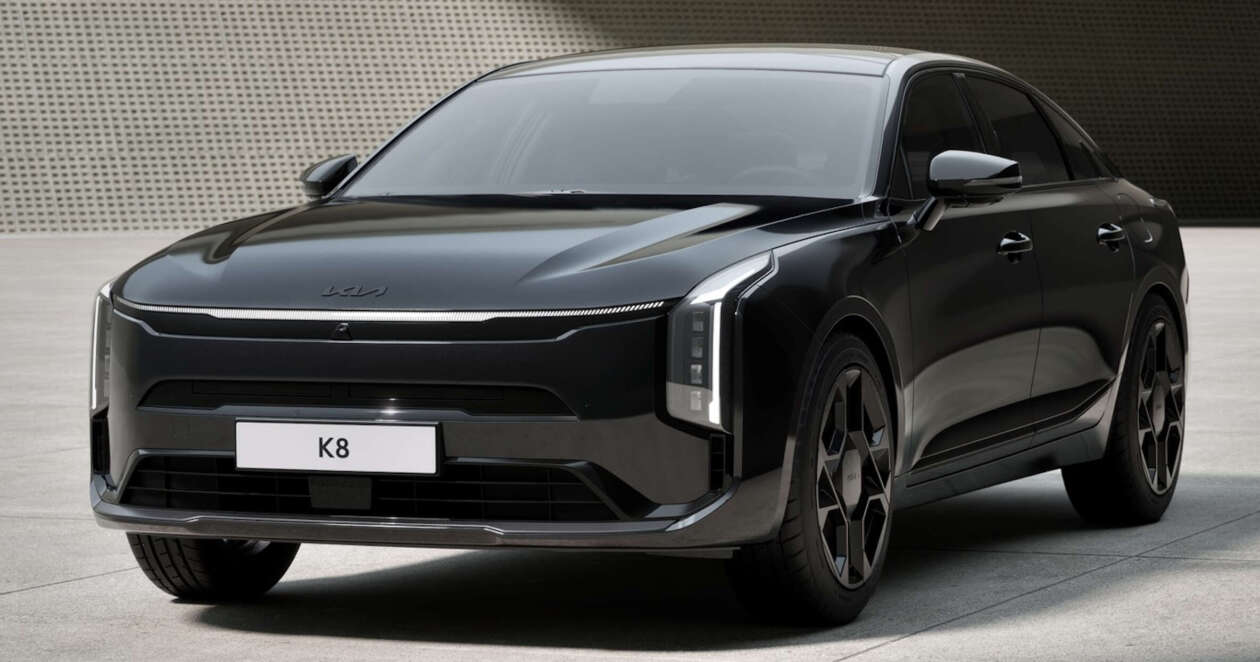 Kia K8 2025 - enjin hibrid, petrol 2.5L, 3.5L, suspensi predective ...