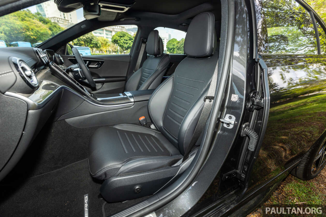 2024 Mercedes-Benz C350e AMG Line_Int-109 - Paul Tan's Automotive News