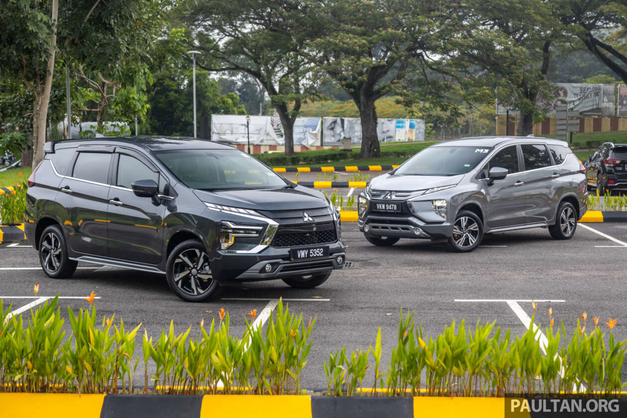 2024 Mitsubishi Xpander facelift vs 2020 original – new looks, interior ...