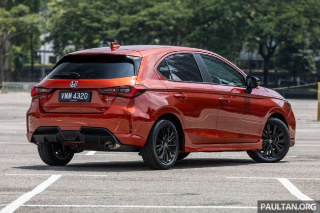 2024 Honda City Hatchback Phoenix Orange_Ext-6 - Paul Tan's Automotive News