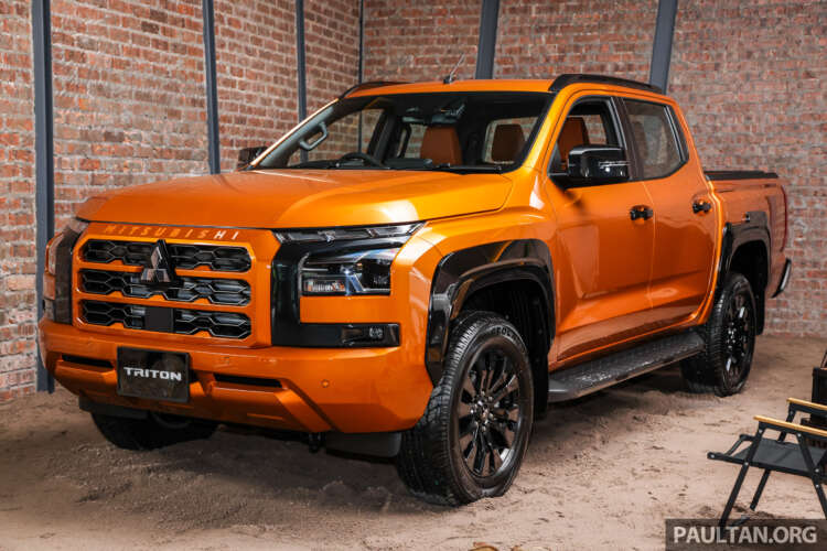 2024 Mitsubishi Triton in Malaysia - new 2.4L 4N16 engine, up to 204 PS ...