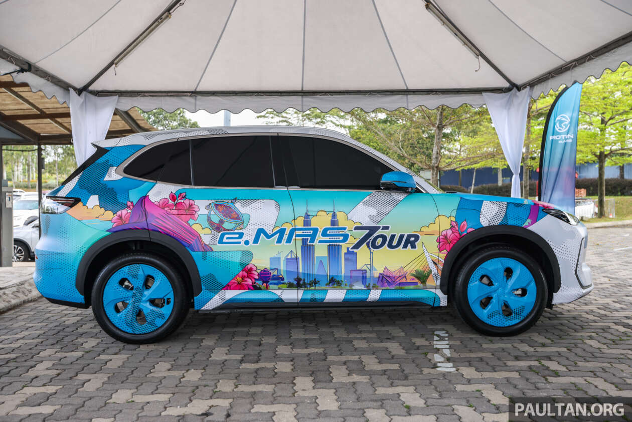 2025 Proton eMas 7 EV SUV review - first impressions - paultan.org