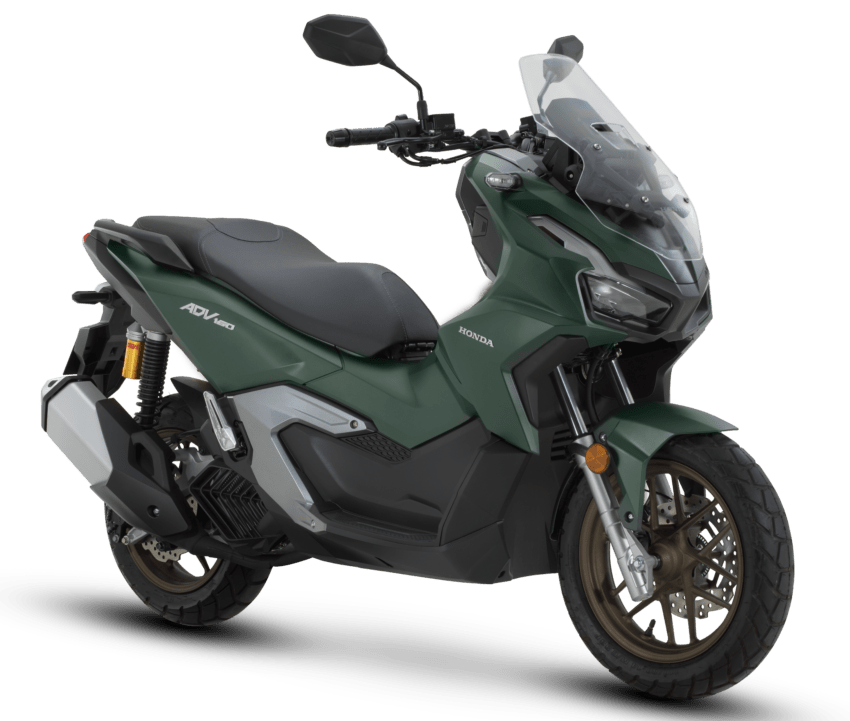 2025-Honda-ADV160-Matte-Green-Malaysia-6 BM - Paul Tan's Automotive News