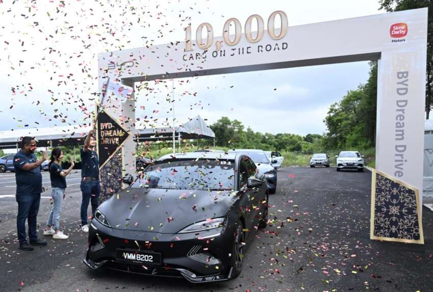 Sime Darby Motors jual lebih 10,000 unit BYD di Malaysia — 30 bilik ...
