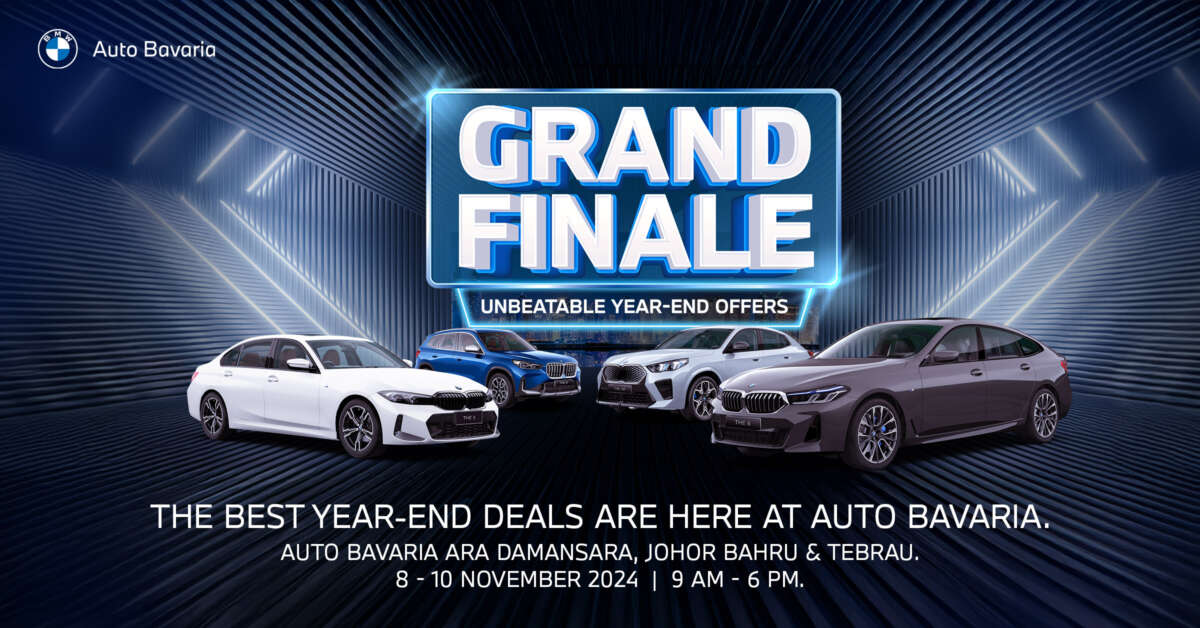 Auto Bavaria Grand Finale from Nov 8-10 - unbeatable year-end offers on ...