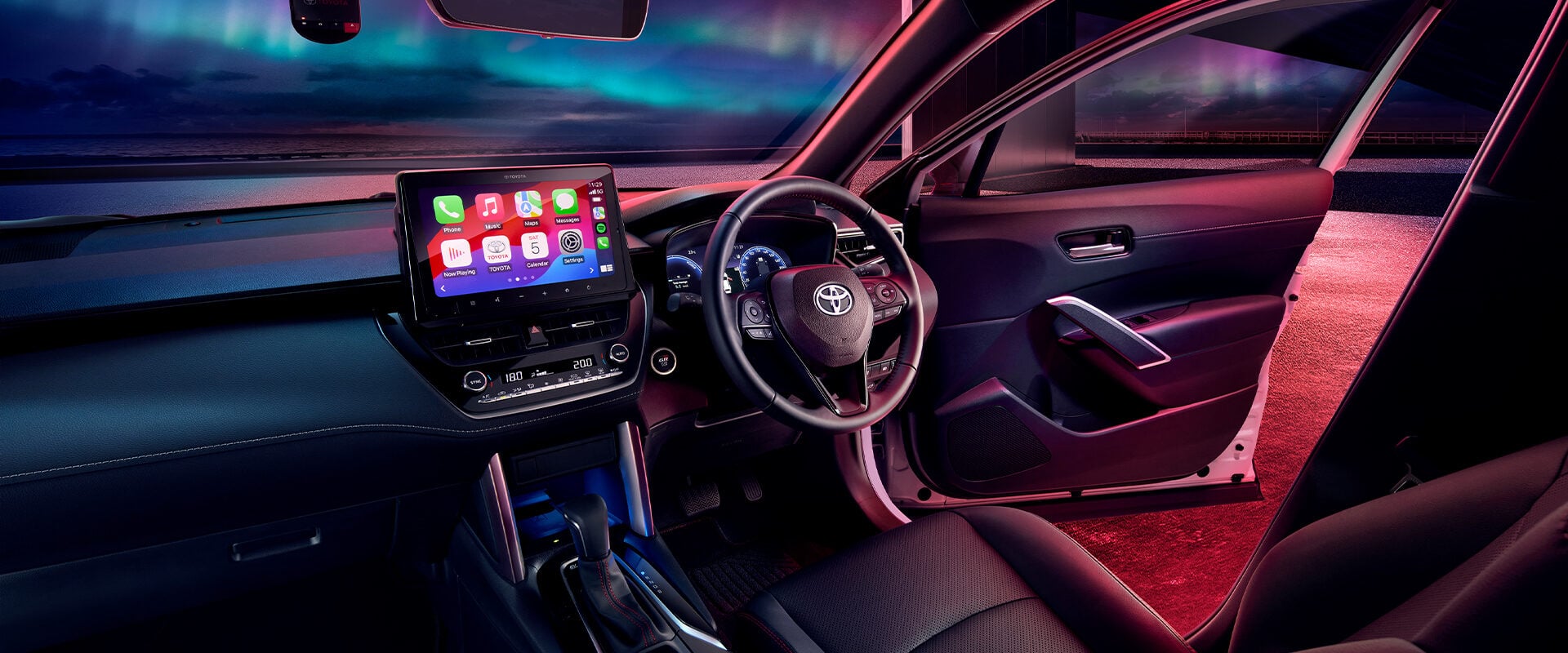 2024 Corolla Interior Night