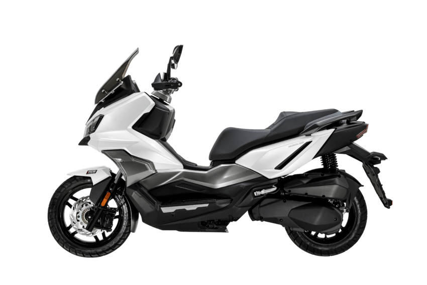 2025 SYM Husky 300 White - 3 - Paul Tan's Automotive News