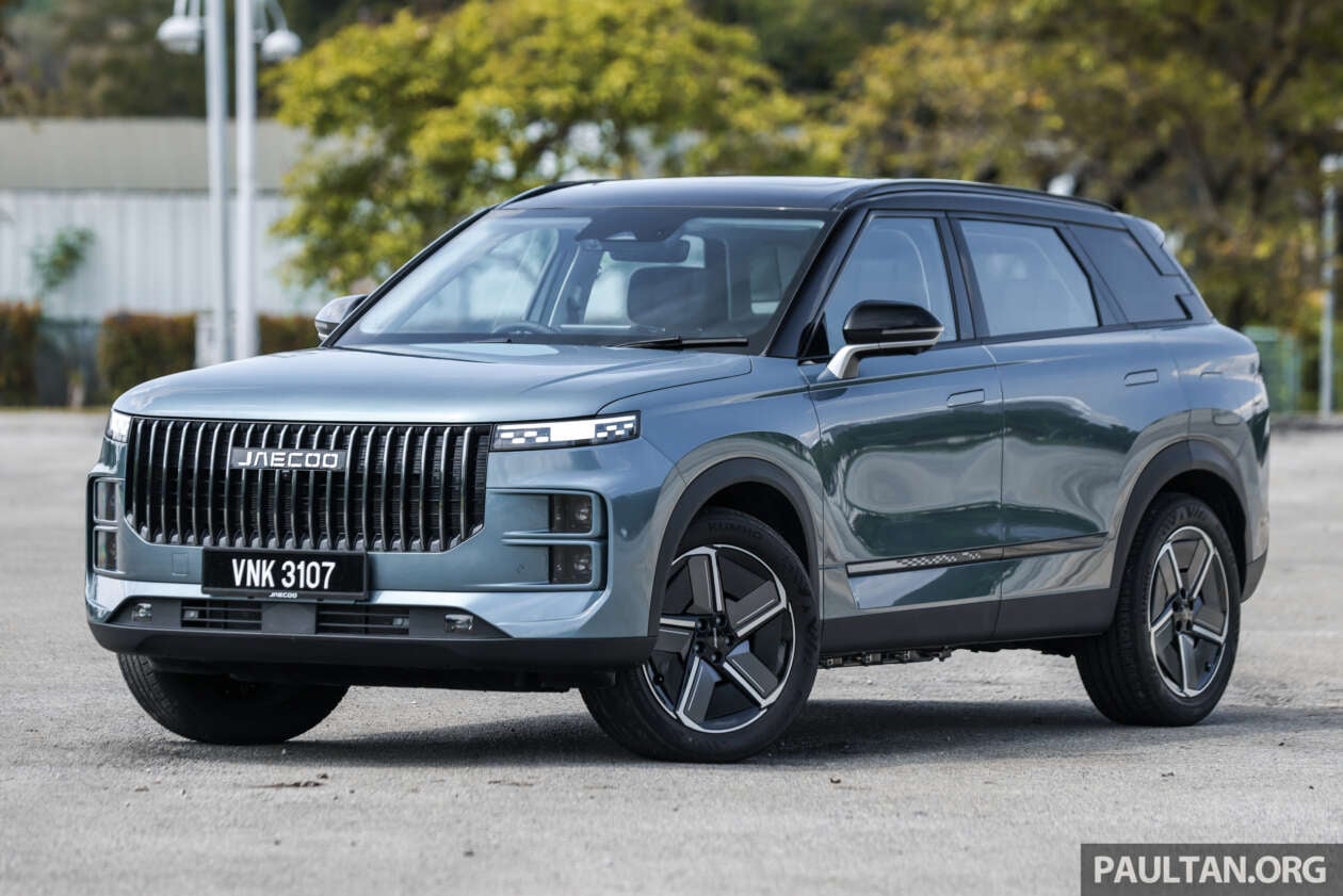 Next-generation Jaecoo J7 teased at 2025 Chery International Business ...