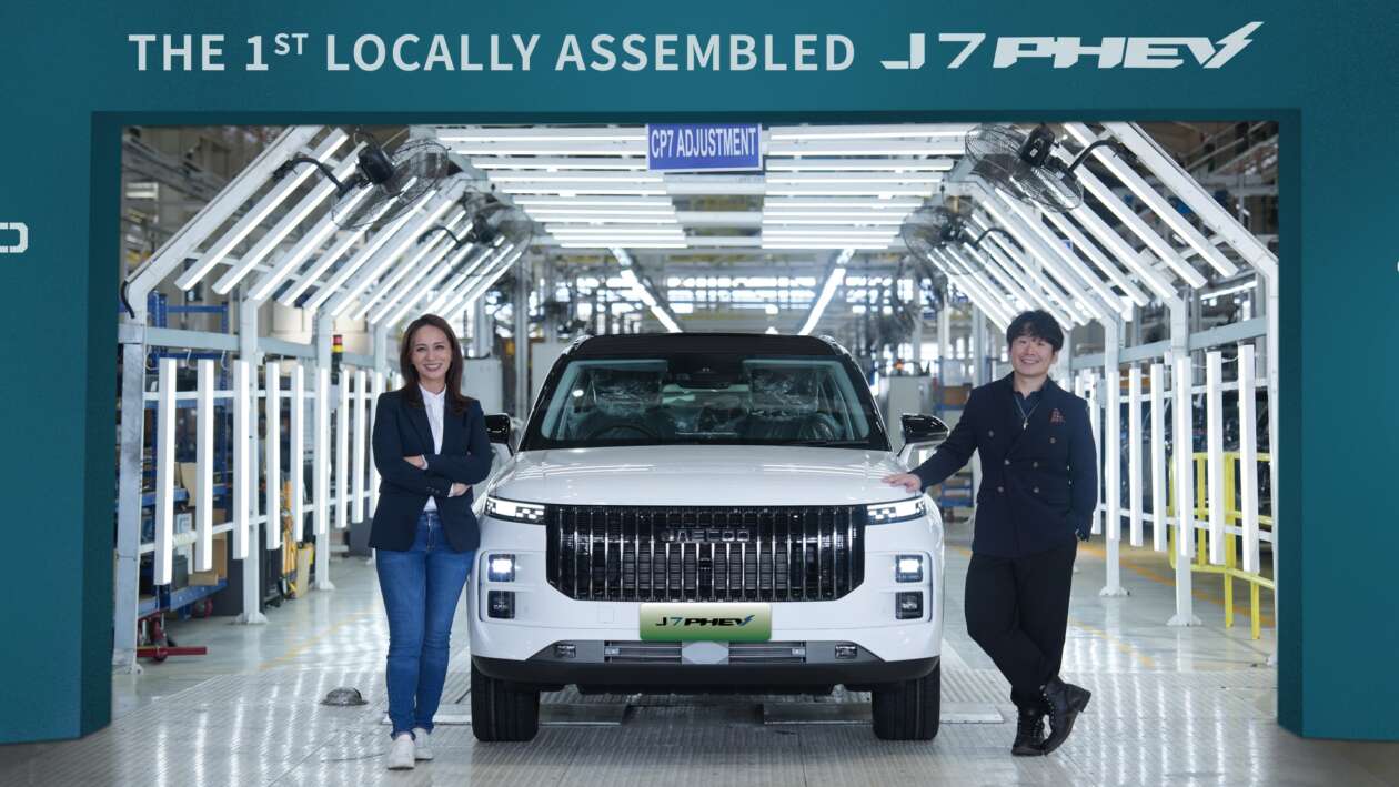 Jaecoo J7 PHEV CKD production begins, launch Feb - paultan.org