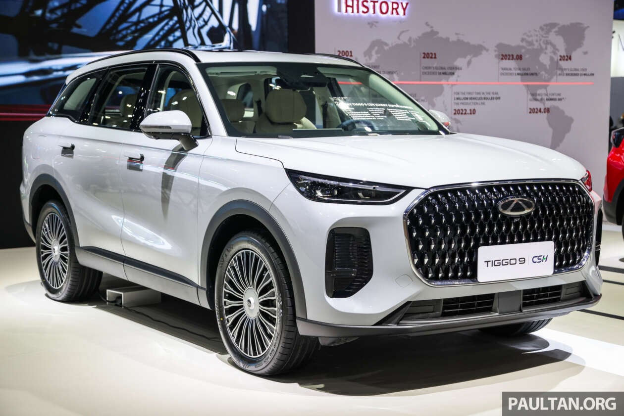 Bangkok 2025: Chery Tiggo 9 PHEV 7-seat SUV flagship slots above Tiggo ...