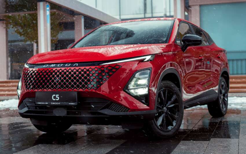 Chery Omoda 5 facelift fully revealed – new front bumper, no more red ...
