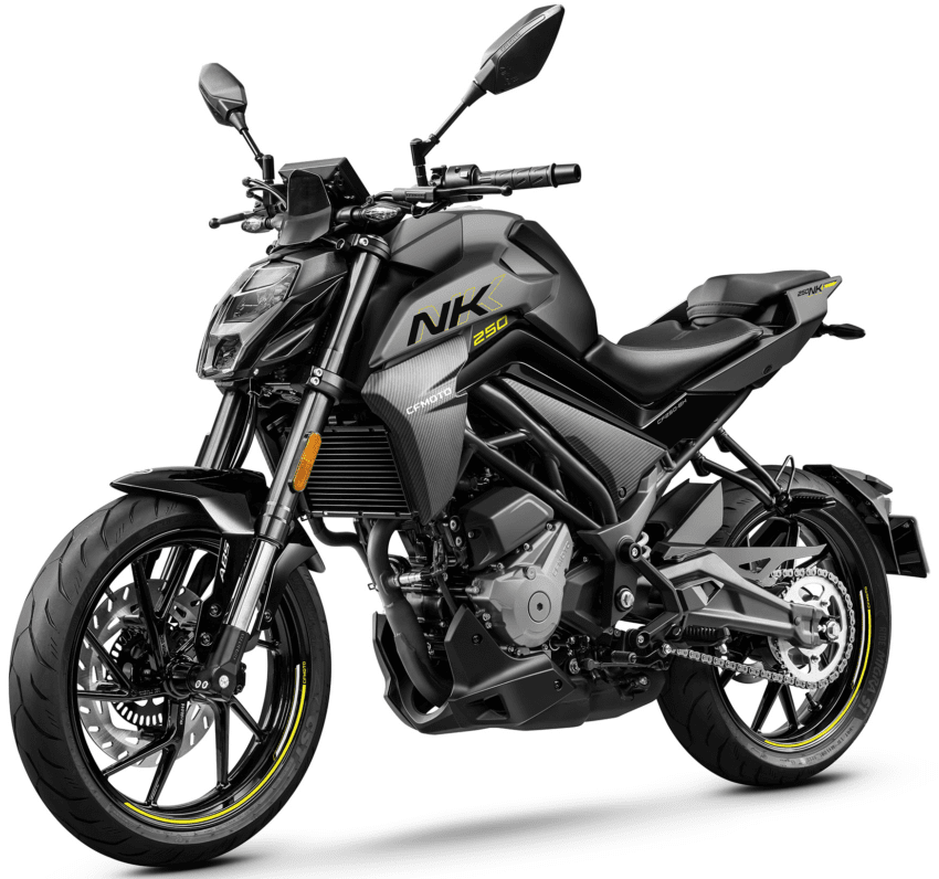 2025 CFMoto 250 NK Lite Malaysia Nebula Black - 1 - Paul Tan's ...