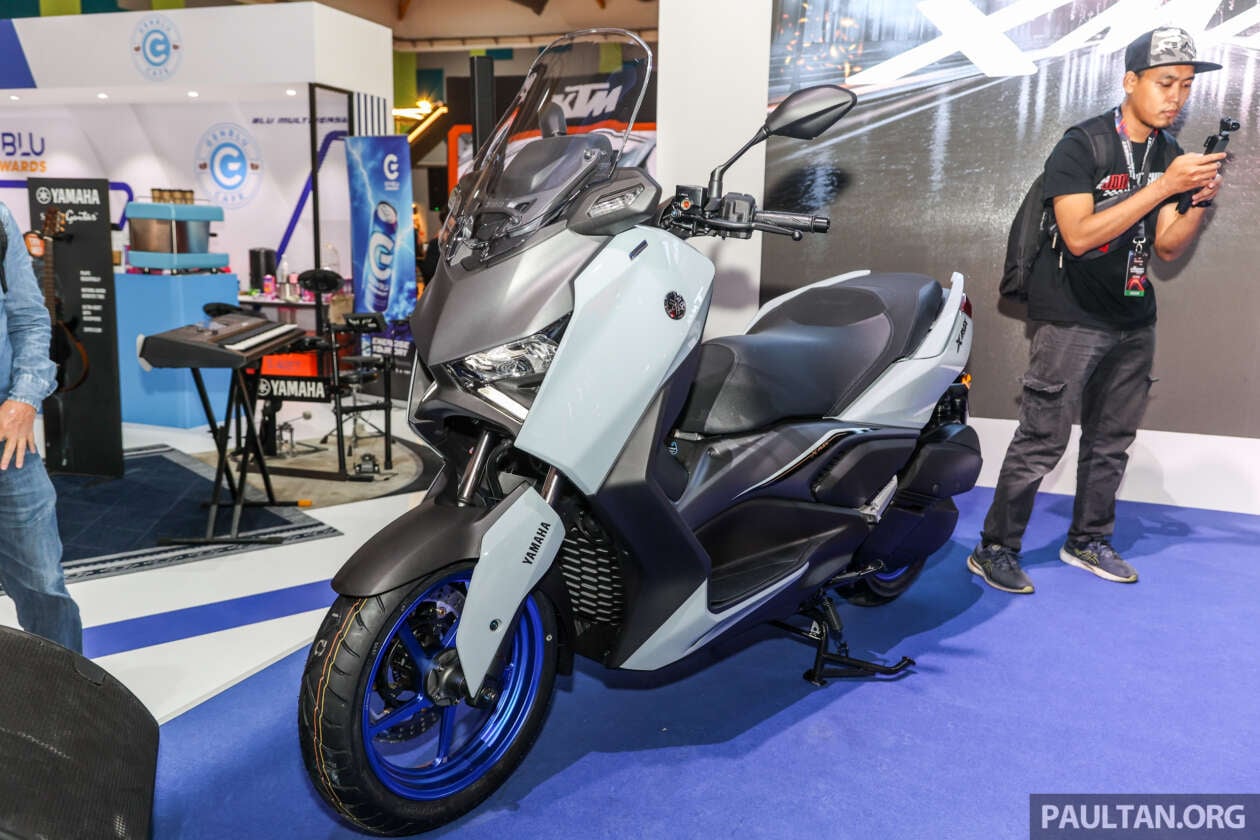 2025 Yamaha XMax 250 at MAS 2025 - RM24,888 - paultan.org