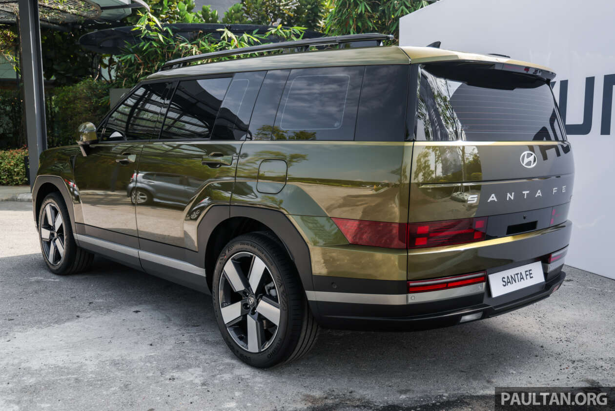 2025 Hyundai Santa Fe previewed in Malaysia – all-new 5th-gen, 1.6T ...