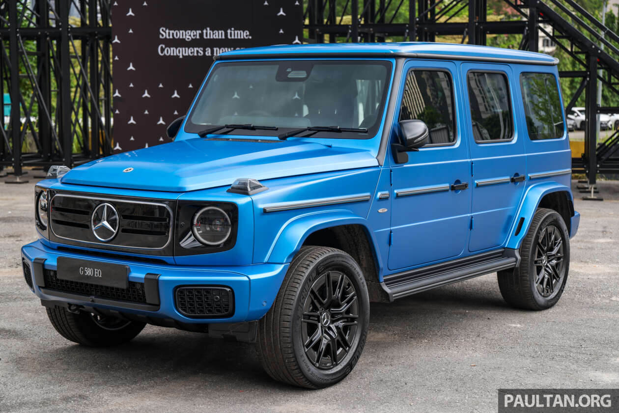 Mercedes-Benz G580 2025 dilancar untuk pasaran Malaysia - empat motor ...