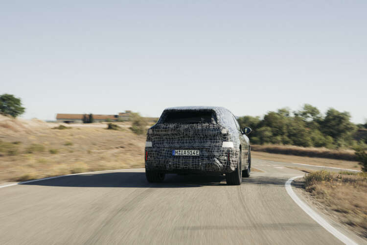 2026 BMW iX3 prototype 17 - Paul Tan's Automotive News