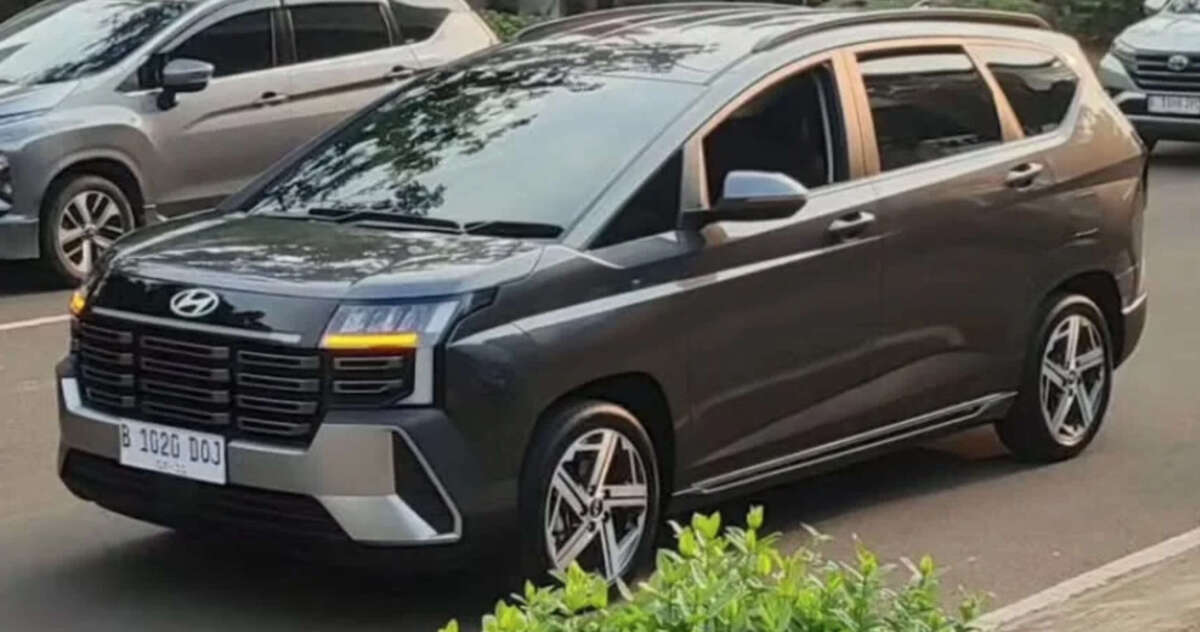 Hyundai Stargazer facelift ditemui di Indonesia - MPV dengan penampilan ...