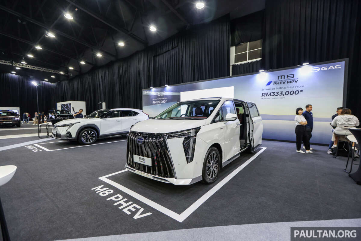 PACE 2025: GAC Emkoo dipertonton, pandu uji MPV M8 PHEV, tawaran ...