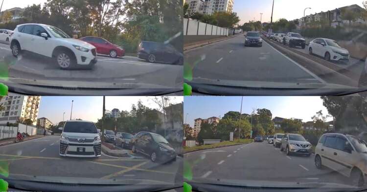 Multiple cars seen driving against traffic in viral video - it's an ...