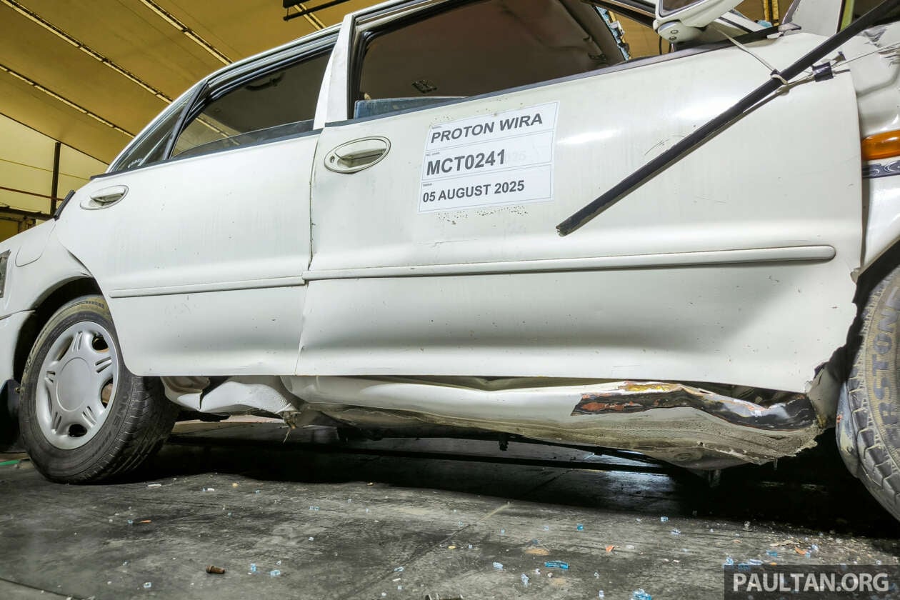 They don't make them like they used to? 1993 Proton Wira in NCAP-style ...