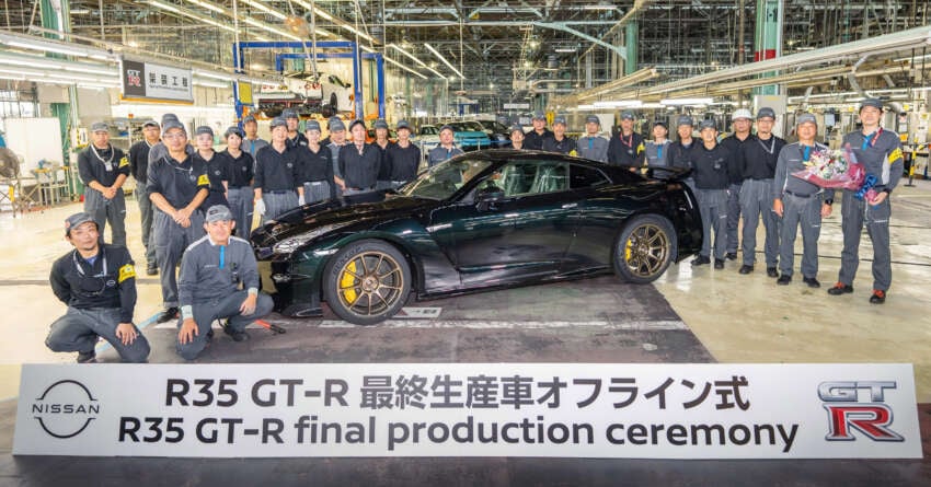 Nissan GT-R production has ended after 18 years – 48,000 units; final ...