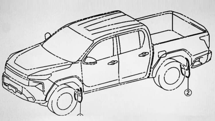 Toyota Hilux Travo 2026 - lukisan bahagian dalam tersebar, papan pemuka ...