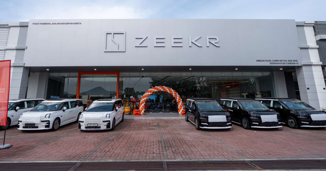 Zeekr Penang showroom by Carro at Juru Auto City