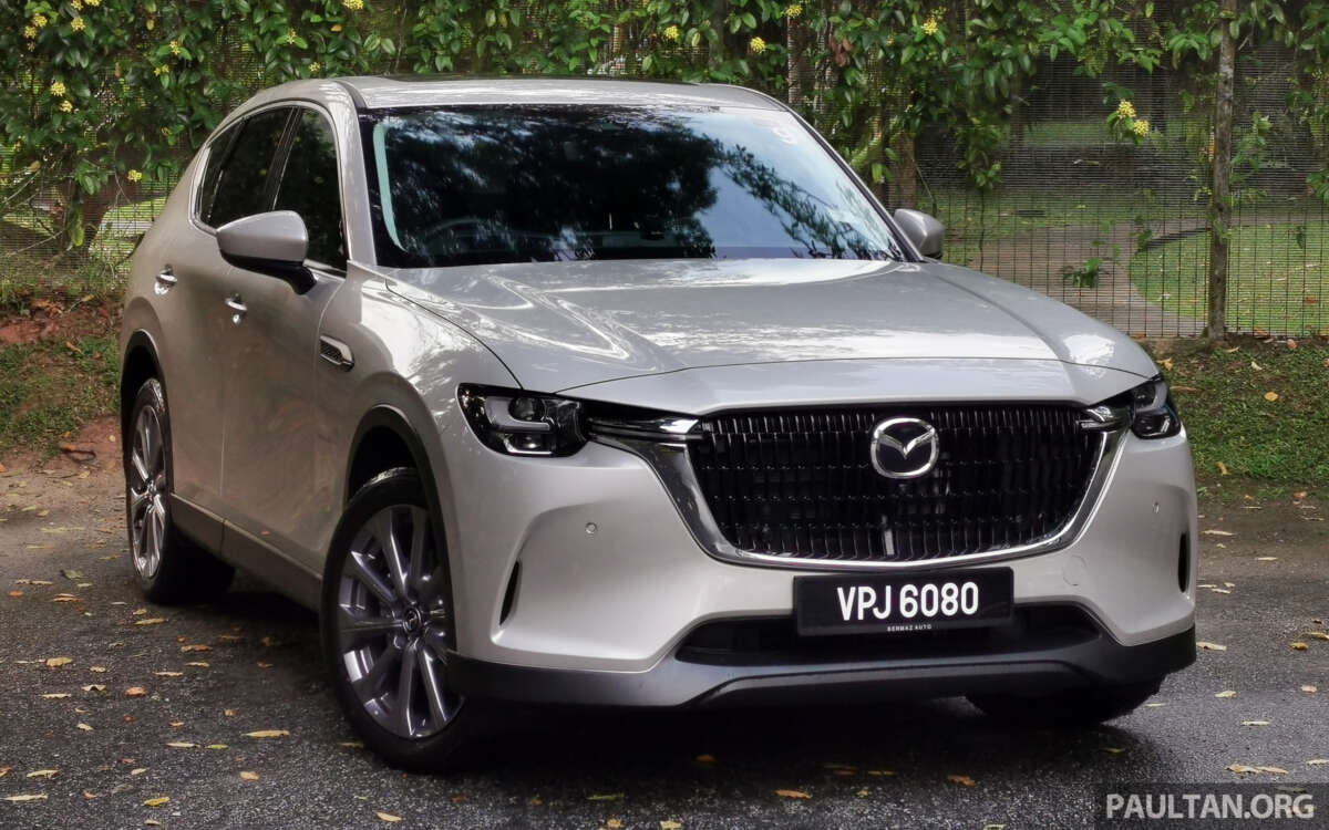 Mazda CX-60 2025 dilancarkan di Malaysia - varian 2.5 High, RWD, 191 PS ...