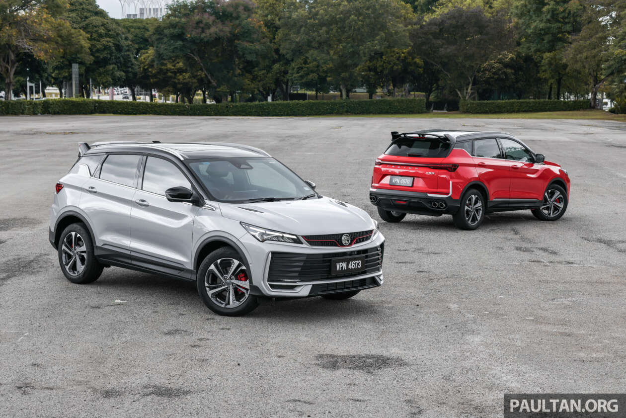 2025 Proton X50 facelift - full gallery of Flagship variant with big ...