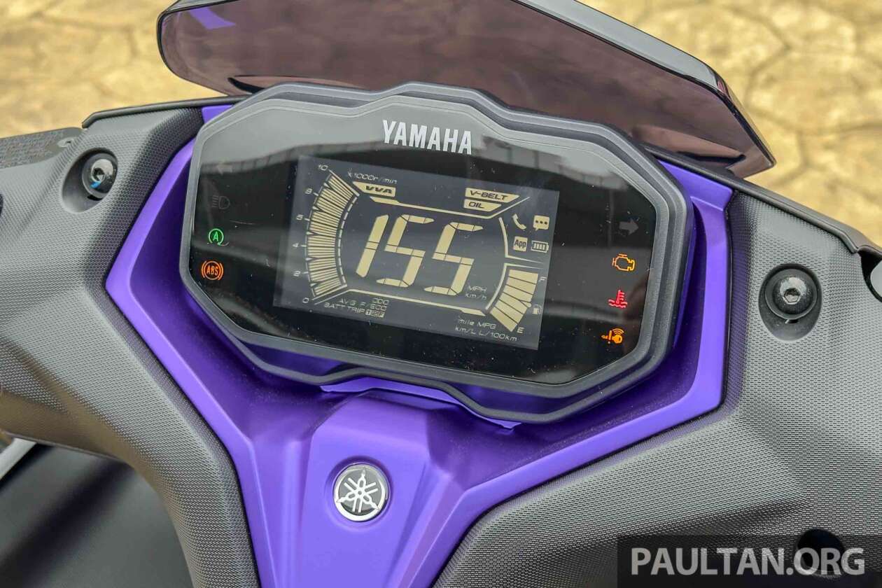 Yamaha NVX 155 ABS 2025 Malaysia-11 - Paul Tan's Automotive News