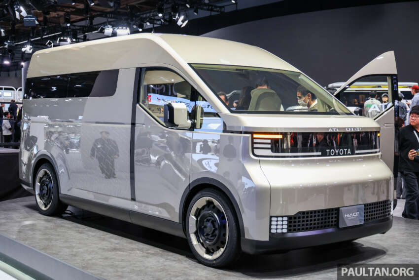 Toyota Hiace Concept — jadi petunjuk kepada van komersial generasi baru ...