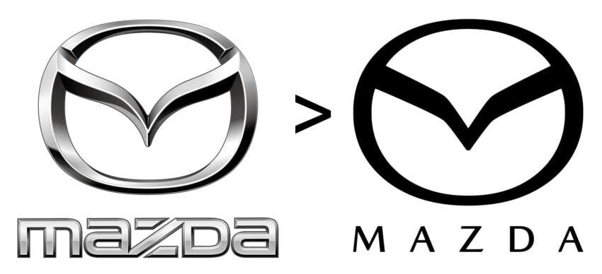 Mazda dedah logo dan reka bentuk tulisan baharu - Paul Tan Automotif