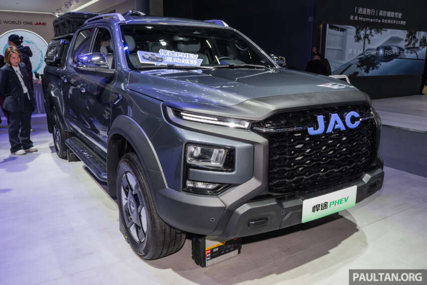 JAC T9 PHEV in Guangzhou – 523 PS/1,000 Nm pick-up, 100 km EV range ...