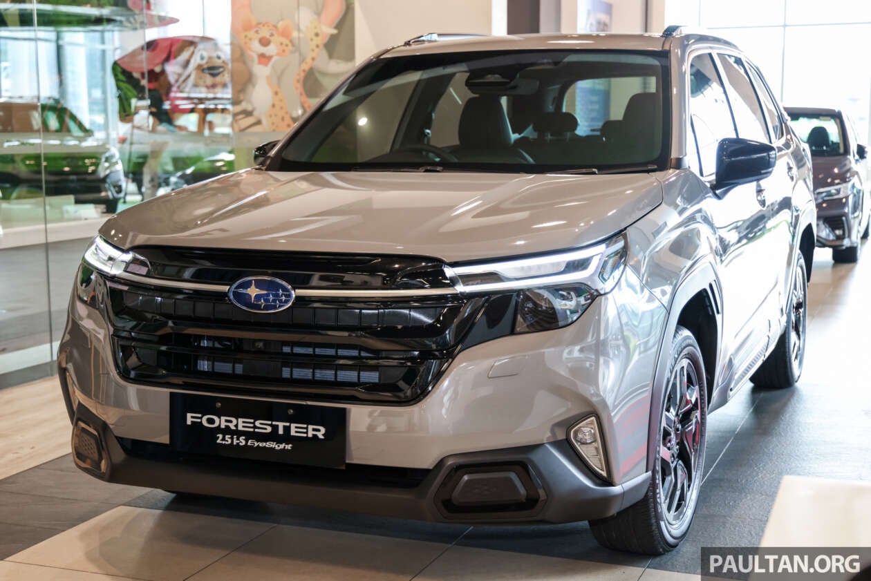 Subaru Forester 2026 di Malaysia – galeri penuh SUV generasi-6; CBU ...