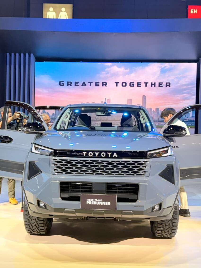 Toyota Hilux Travo 2026 didedah - masih guna casis IMV dan kabin Revo ...