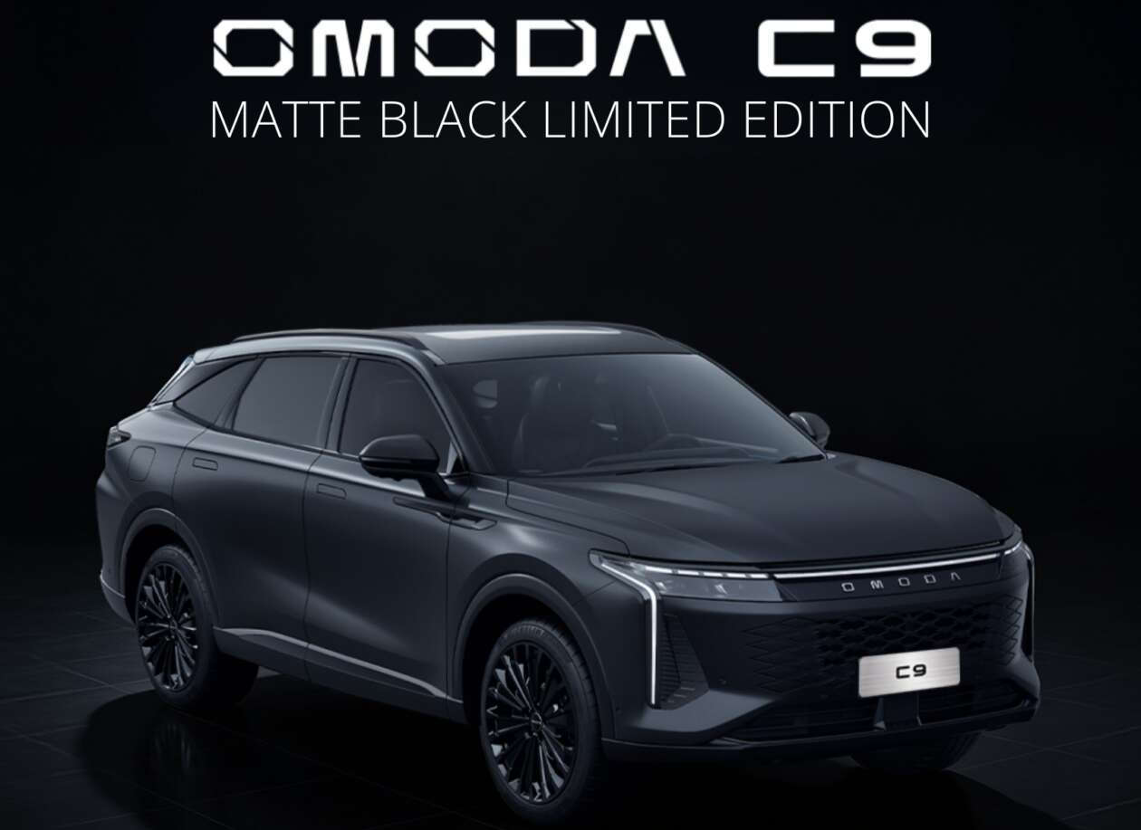 Omoda C9 Matte Black Limited Edition in Malaysia - paultan.org