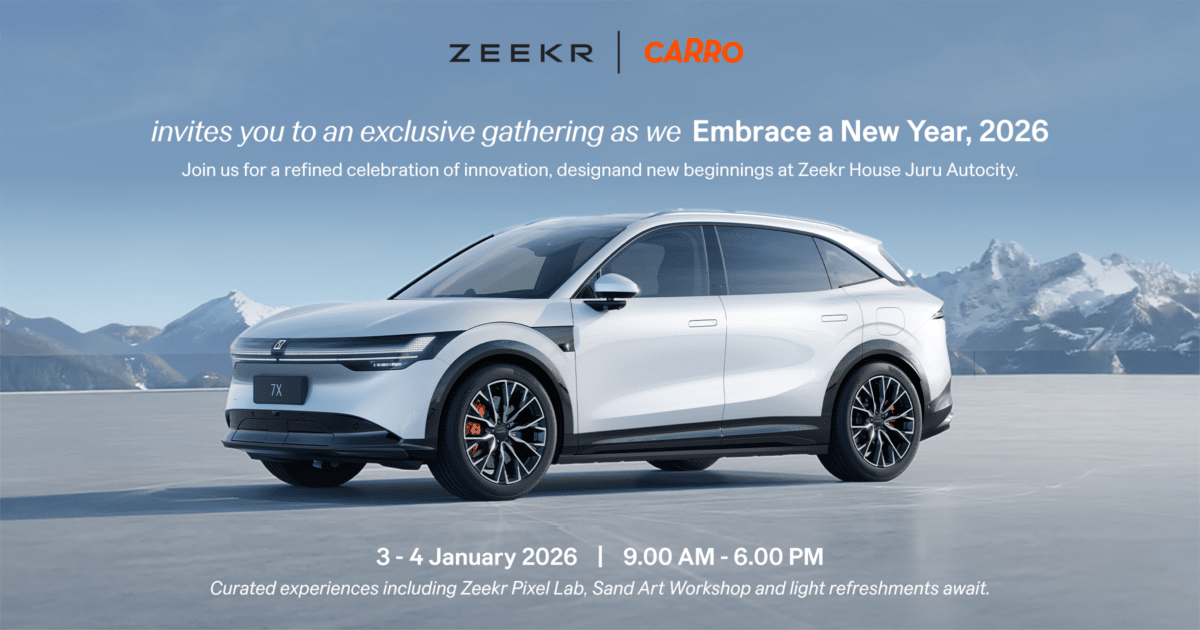 Zeekr Carro - test drive and embrace the New Year with special curated ...