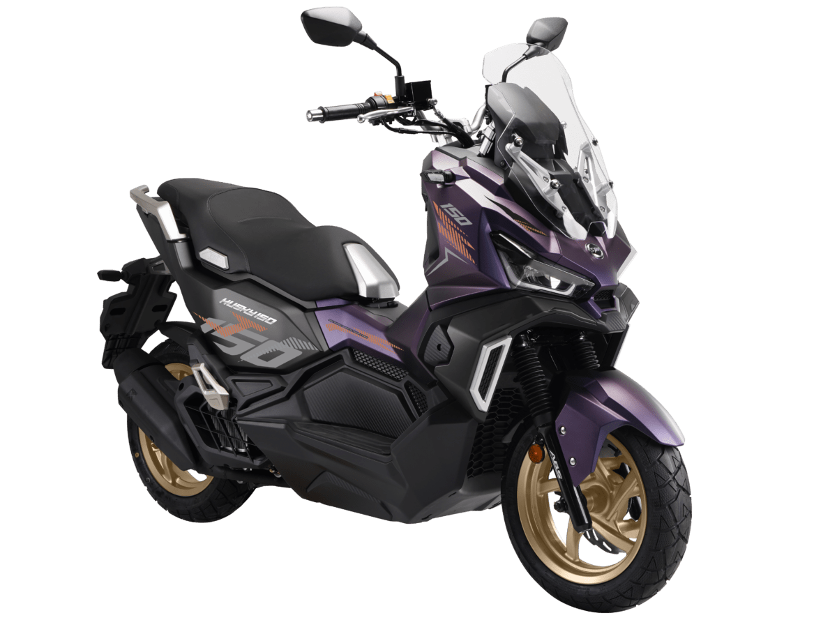 2026 SYM Husky 150 SE Malaysia Indigo Blue - 2 - Paul Tan's Automotive News